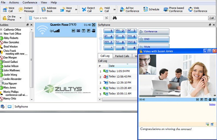 What is Presence Management on a VoIP Phone System?